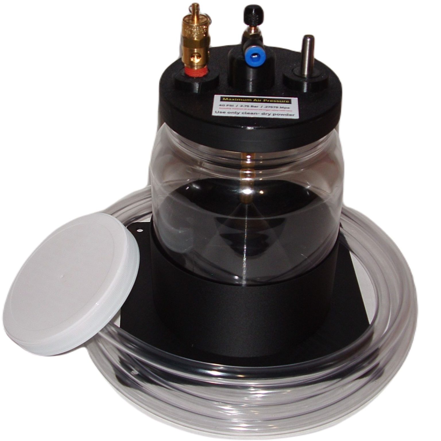 KV80 Cyclone Hopper Kit - POWDER COAT PRO (207-330-5466)