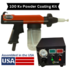 100Kv Powder Coating Gun Kit with Corona Ring - POWDER COAT PRO (207 ...